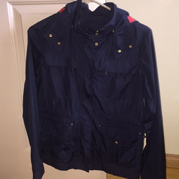 Zara | Jackets & Coats | Zara Basic Jacket Navy Blue Xs | Poshmark
